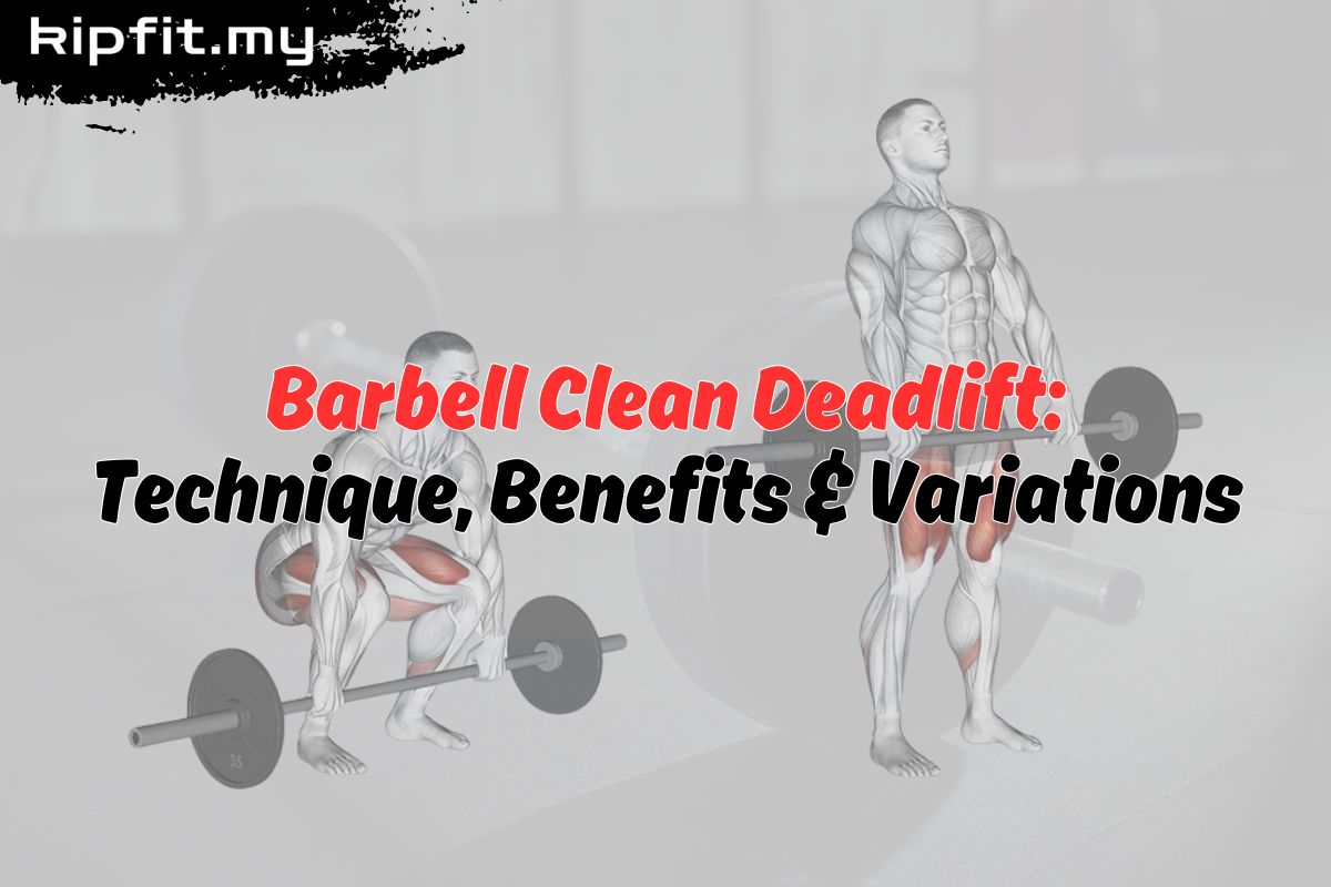 Barbell Clean Deadlift｜Technique, Benefits & Variations – kipfit.my