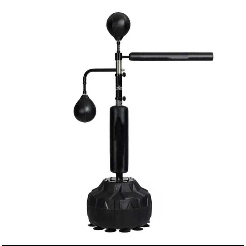 MMB Reflex Punching Bag 360 Spinning Bar Boxing Speed Trainer Dual Bag ...